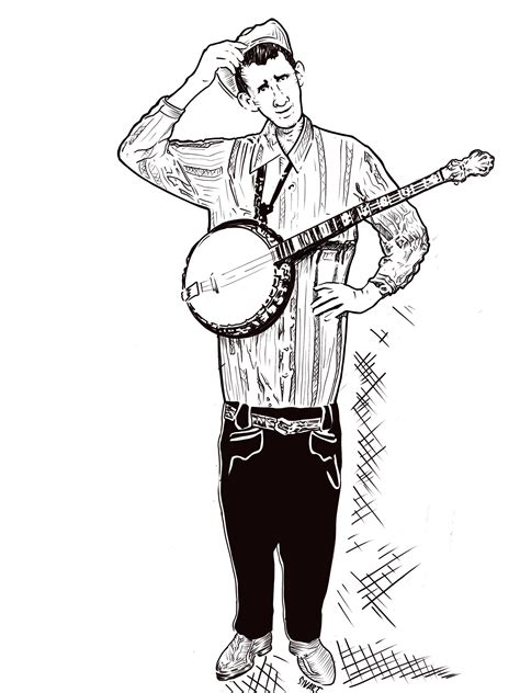 Had A Cancellation At Work So Had Some Time To Draw Stringbean Today