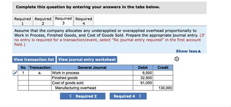Solved Problem Static Predetermined Overhead Rate Chegg