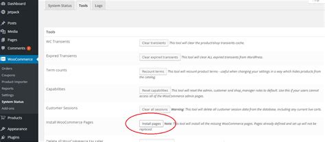 Fix Woocommerce Pages Issue Missing Or Reinstall WordPress Theme