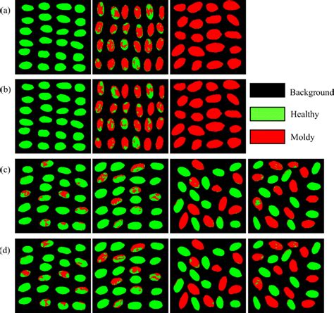 Pixel Wise Classification Results With Svm For The Training Datasets