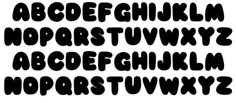Kawaii Bubble Font By Mochi Fontriver