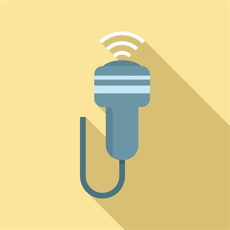 Medical Ultrasound Icon Flat Style 14498723 Vector Art At Vecteezy