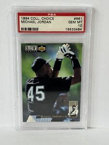Michael Jordan 1994 Collector S Choice 661 Base Price Guide Sports