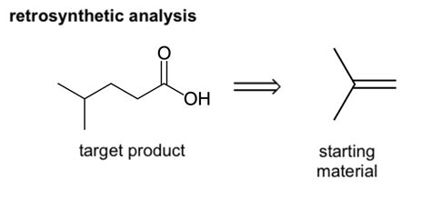 Solved Retrosynthetic Analysis Target Product Starting Chegg