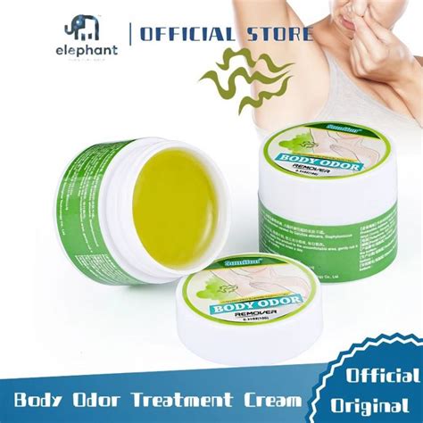 Elephant Body Odor Treatment Cream Remove Odor Underarm Deodorant Cream