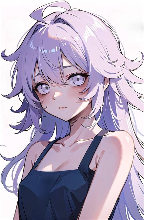 Pin By Ghostylox On Vtuber Anime Purple Hair Anime Blue Hair Chibi Hair