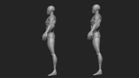Carlos Heredia Stylized Male Base Mesh