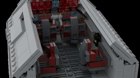 lego moc star wars ucs havoc marauder bad batch shuttle