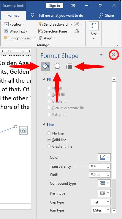 How To Insert An Arrow In Word OfficeBeginner