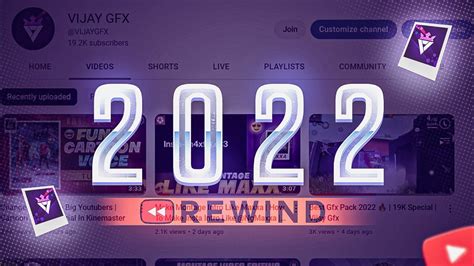 2022 Rewind ⏪ Vijay Gfx Youtube