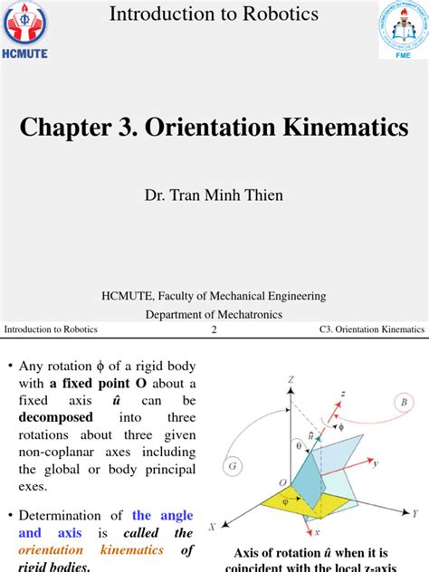 Chapter 3 Stu Orientation Kinematics Download Free Pdf Rotation