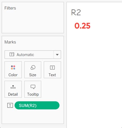 How To Isolate Linear Regression Equations In Tableau