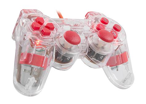 Snopy SG J USB PC PS Double Shock Transparent Joypad Segment