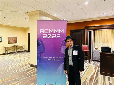 It feels great to be at the ACMMM 2023, the premier conference in Multimedia field, this year as ...