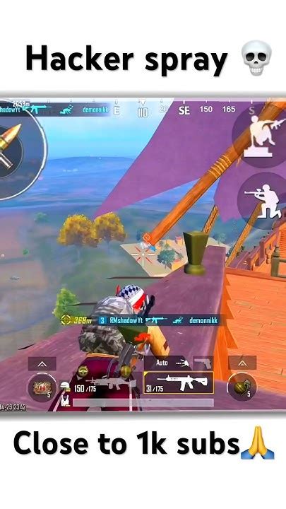 Legit Hacker Spray 😱 Shorts Ytshorts Shortvideo Pubgmobile Bgmi