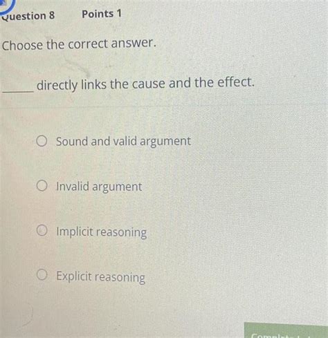[answered] Question 8 Points 1 Choose The Correct Answer Directly Links Kunduz