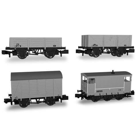 Rapido 942013 Secr Wagons Pack 1 Br Livery Freight Train