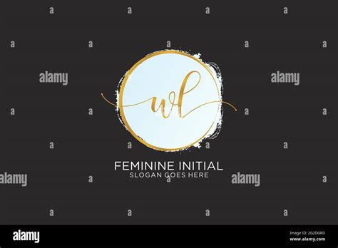 Wl Initials Stock Vector Images Alamy