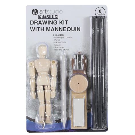 Drawing Kit With Mannequin