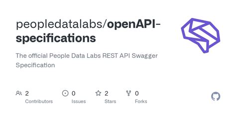 Github Peopledatalabsopenapi Specifications The Official People Data Labs Rest Api Swagger