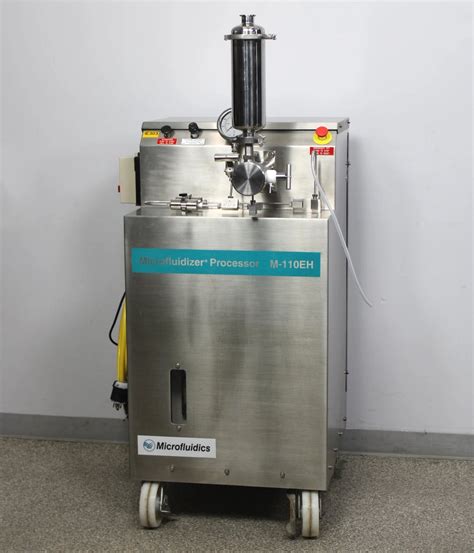 Microfluidics M110eh 30 Electric Hydraulic Microfluidizer Processor