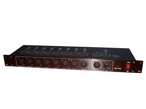 Eight Port Dmx Signal Amplifier Stage Light Dmx Signal Splitter 8 Dmx