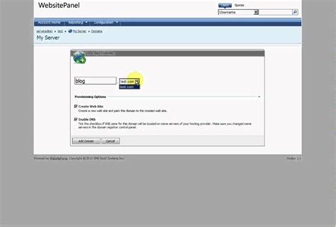 Sub Domain In WebsitePanel YouTube