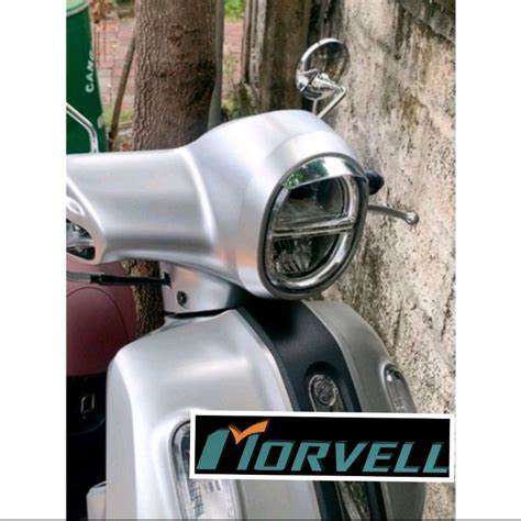 Jual Yamaha Fazzio 125 Front Pet Topi Lampu Depan Tanduk Spakbor Horn