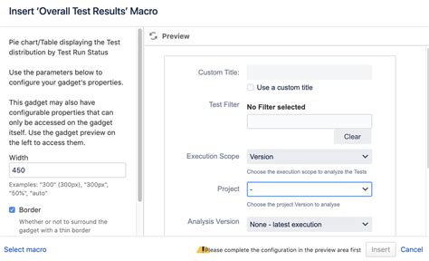 Xray 4976 Overall Test Results In Confluence Doesnt Ask For User