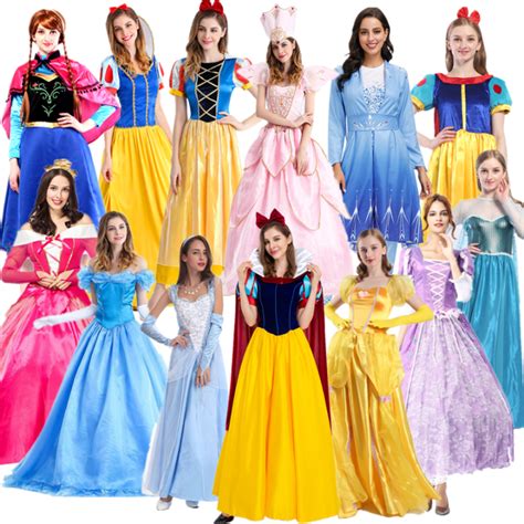Adult Snow White Dress Dress Performance Disney Cinderella Elsa Anna