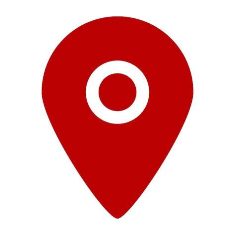 위치 아이콘 프리미엄 벡터