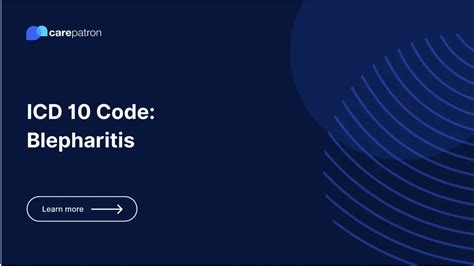 Blepharitis Icd 10 Cm Codes