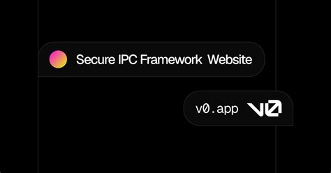Secure Ipc Framework Website V0 By Vercel