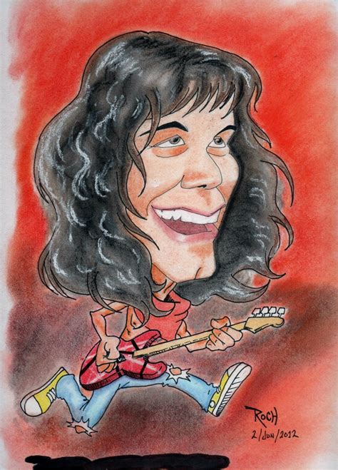 Eddie Van Halen Funny Faces Cartoon Eddie Van Halen