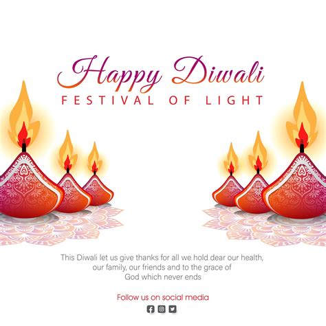 Premium Vector Happy Diwali Wishing Banner