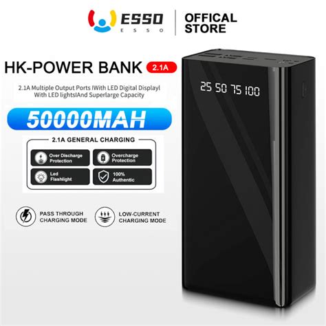 esso powerbank heavy duty original hk 30000mah 50000mah 800000mah 4