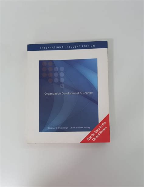 Organization Development Change E Hobbies Toys Books Magazines Textbooks On Carousell