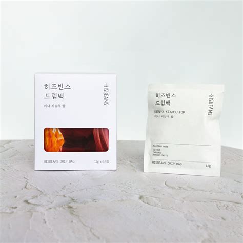 히즈빈스 케냐 키암부 탑 드립백 11g X 6개입
