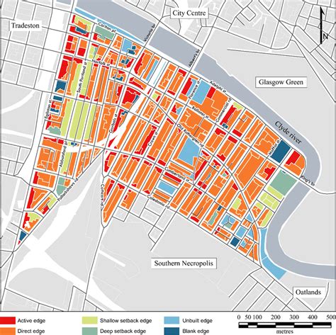 Spatial Distribution Of Predominant Privatepublic Interface Type By