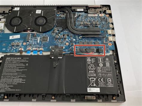Замена карты беспроводной связи WiFi Acer Spin 5 SP515 51GN 807G HD01
