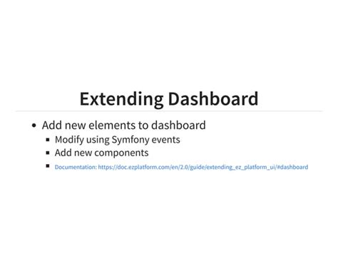 Introduction To EZ Platform V UI Customization PPT