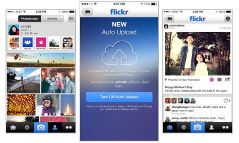 flickr updates ios app with automatic upload new editing tool