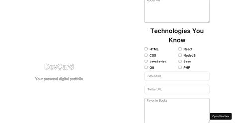 final project codesandbox
