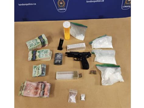 Police Seize Loaded Handgun 23k In Drugs Cash London Free Press