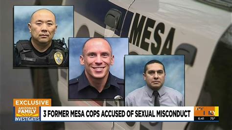 3 Former Mesa Police Officers Accused Of Sexual Misconduct Youtube