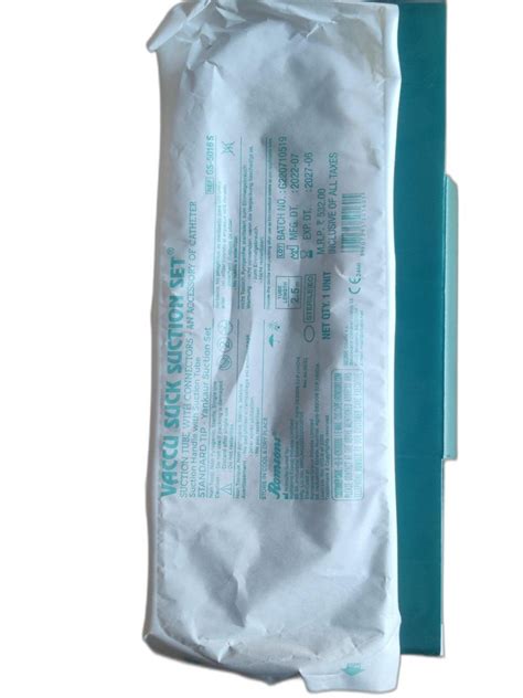 Plastic Romsons Vaccu Suck Suction Set For Hospital At ₹ 100piece In Nagpur