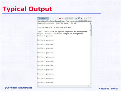 ppt “goertzel algorithm powerpoint presentation free download id