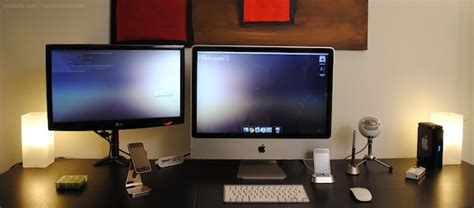 Mac Setups IMac With An External Monitor