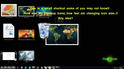 How To Easily Change Desktop Icon Size On Windows Ultra Fast In Second YouTube