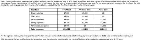 Solved Required Round Unit Costs To The Nearest Cent And